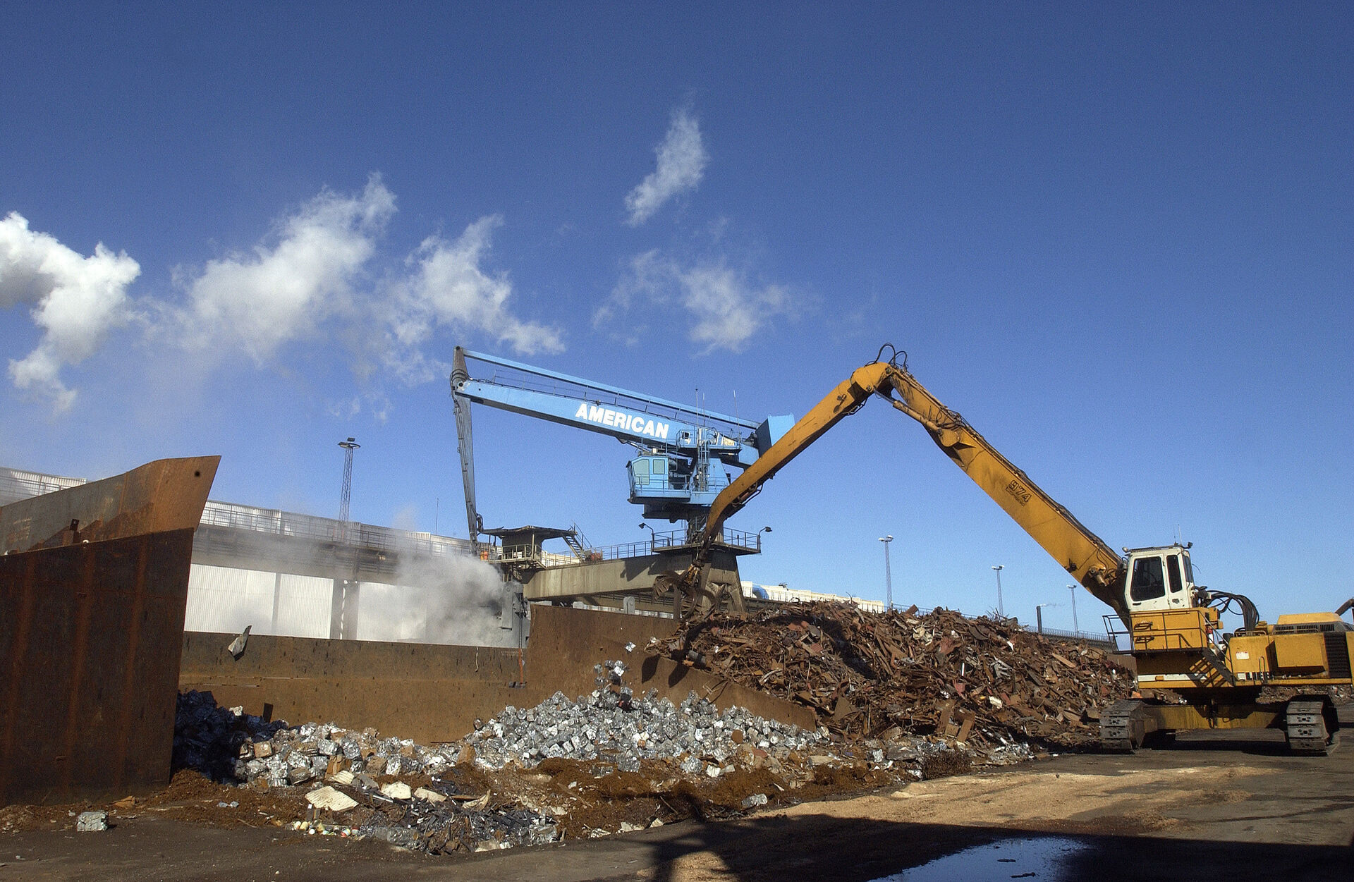 Slagger fra stålvalseværket truer fjord