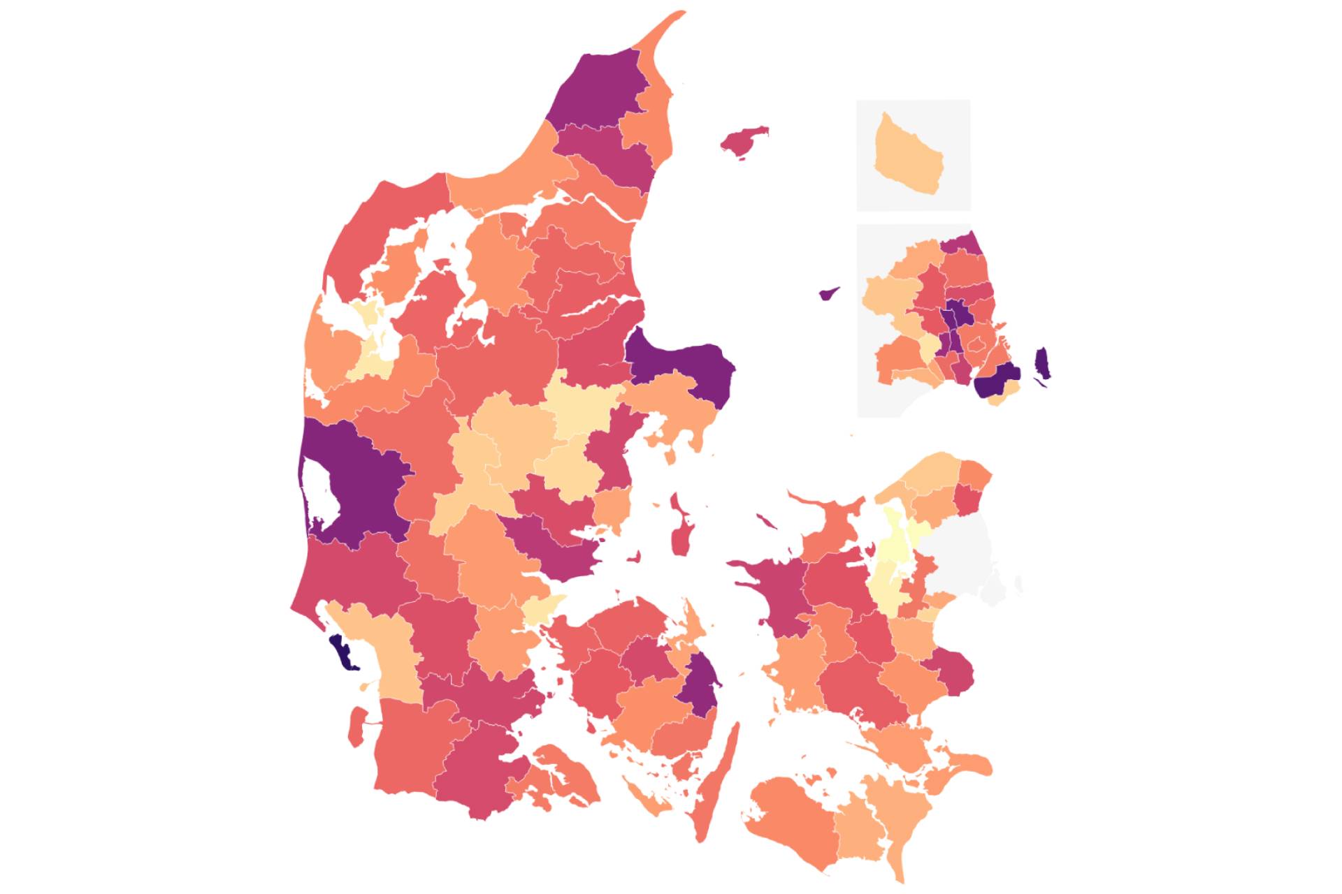 Der bruges markant færre penge pr. ældre i kommunerne
